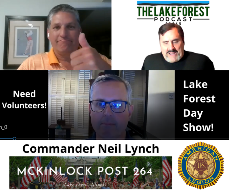Lake Forest Day with Commander Neil Lynch American Legion McKinlock ...