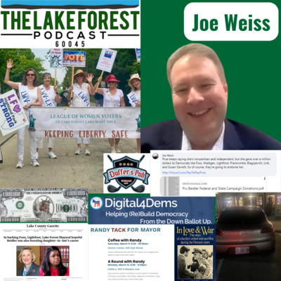 Joe Weiss Newcomer to Lake Forest Illinois Shares His Initial Thoughts ...