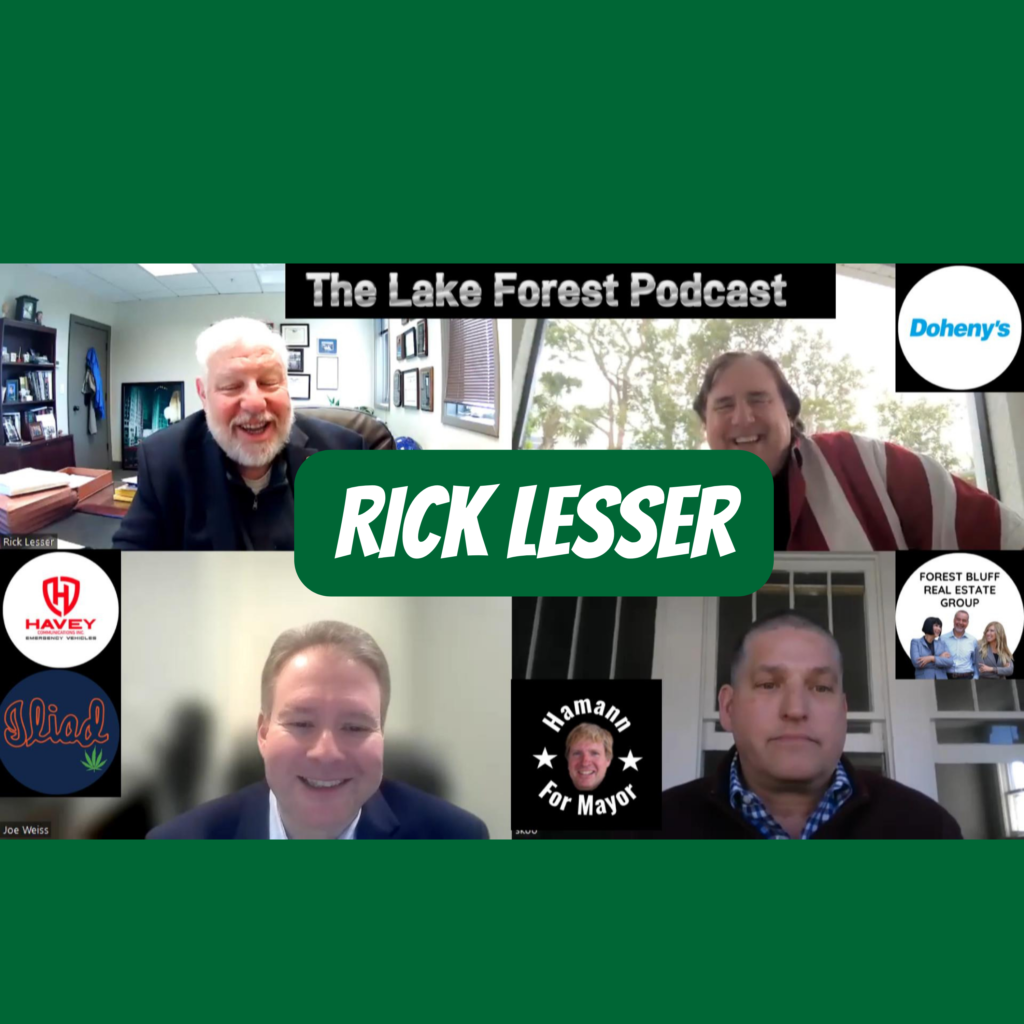 Rick Lesser Lake Forest Podcast Pre Debate Show - The LakeForestPodcast